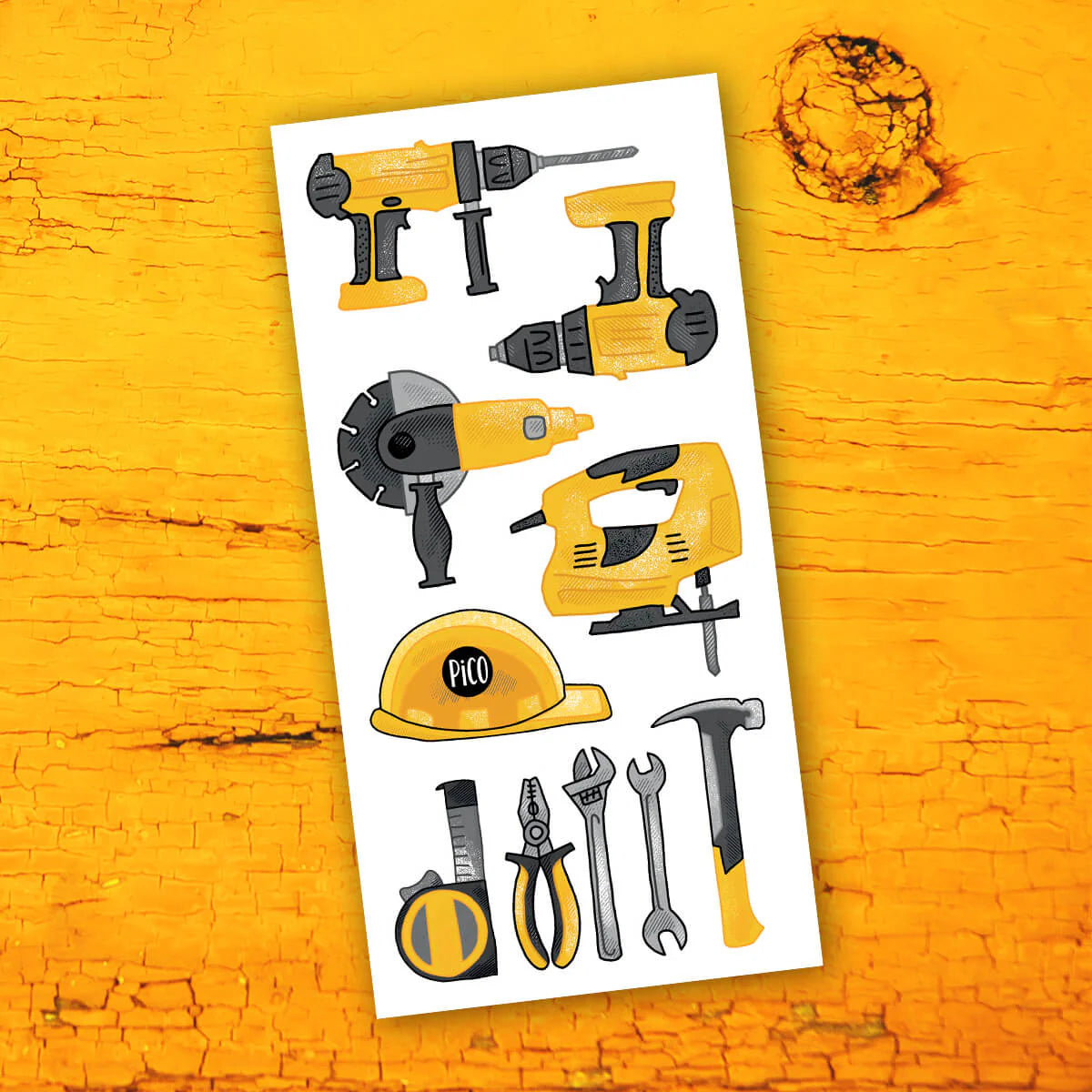 Pico Tattoos - Construction Tools 257 – Klubhouse for Kids