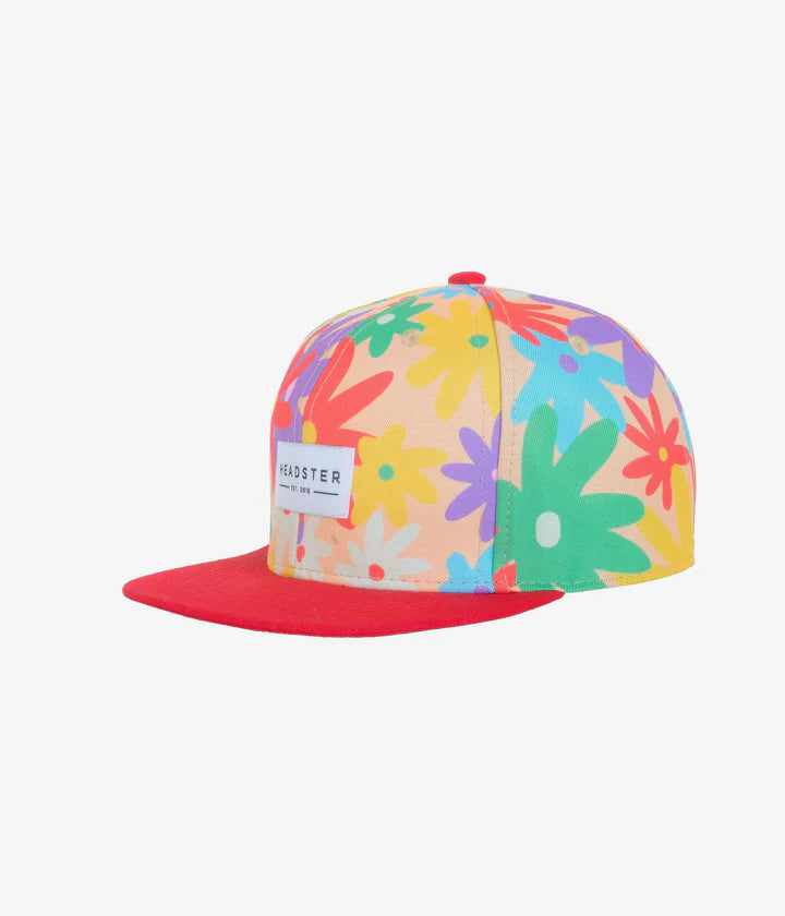 Headster Cap BACKYARD MEADOW - PEACHES – Klubhouse for Kids