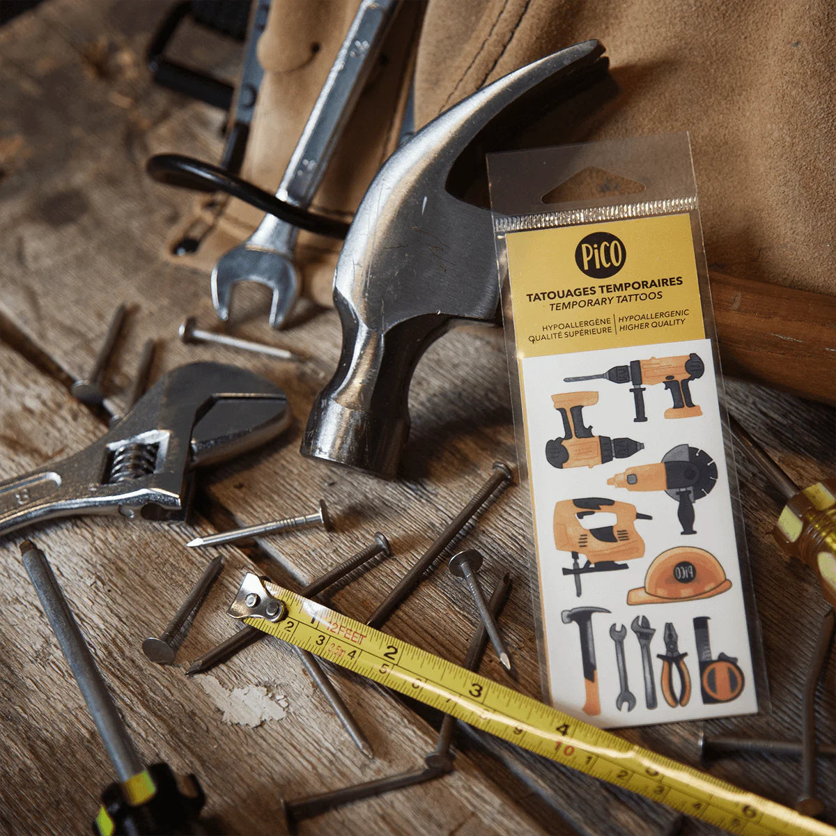Pico Tattoos - Construction Tools 257 – Klubhouse for Kids