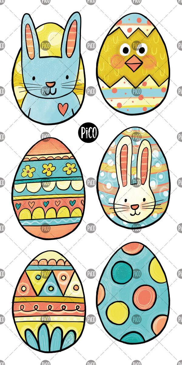 Pico Tattoos - Easter Eggs – Klubhouse for Kids
