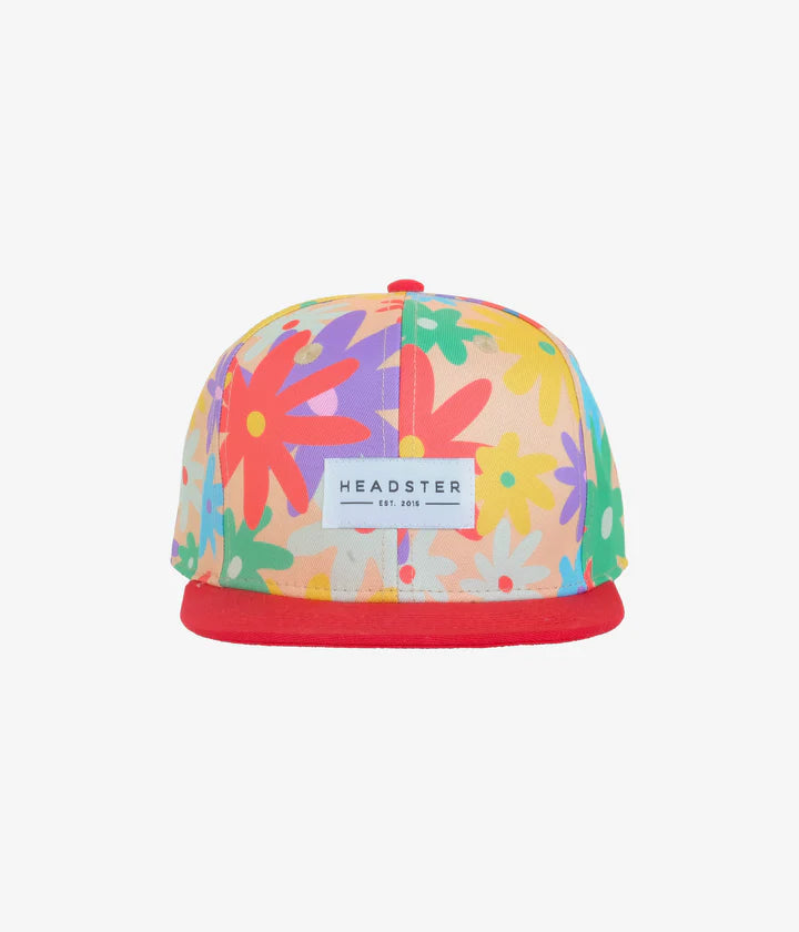 Headster Cap BACKYARD MEADOW - PEACHES – Klubhouse for Kids