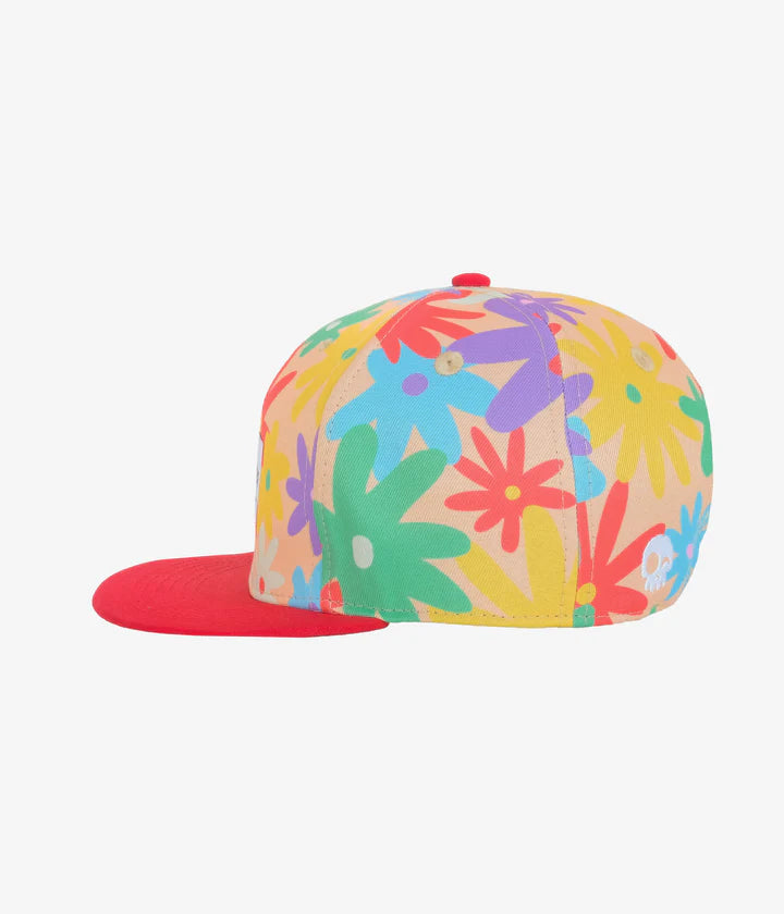 Headster Cap BACKYARD MEADOW - PEACHES – Klubhouse for Kids