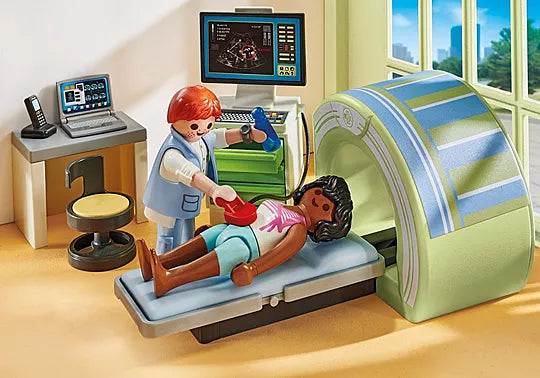 Playmobil 71618 Act!on Heroes MRI with Patient – Klubhouse for Kids