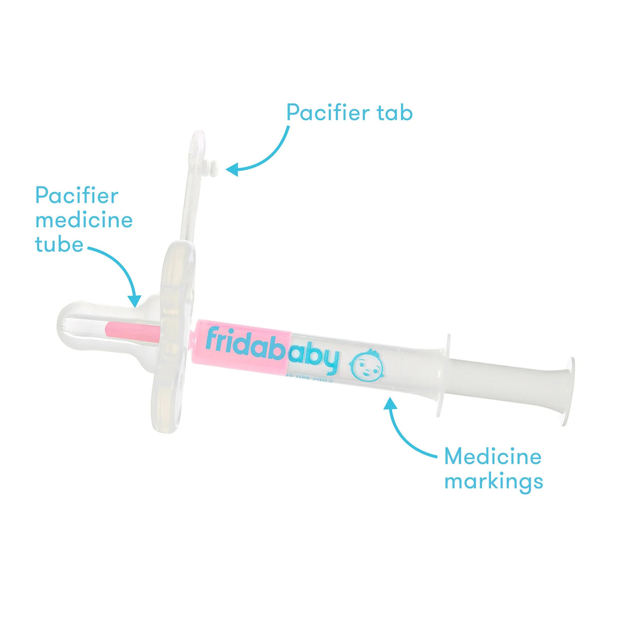 Frida Baby MediFrida® the Accu-dose Pacifier Medicine Dispenser ...