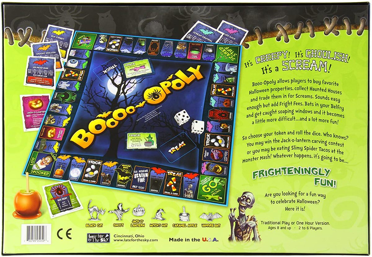 Boooo-opoly Game – Klubhouse for Kids